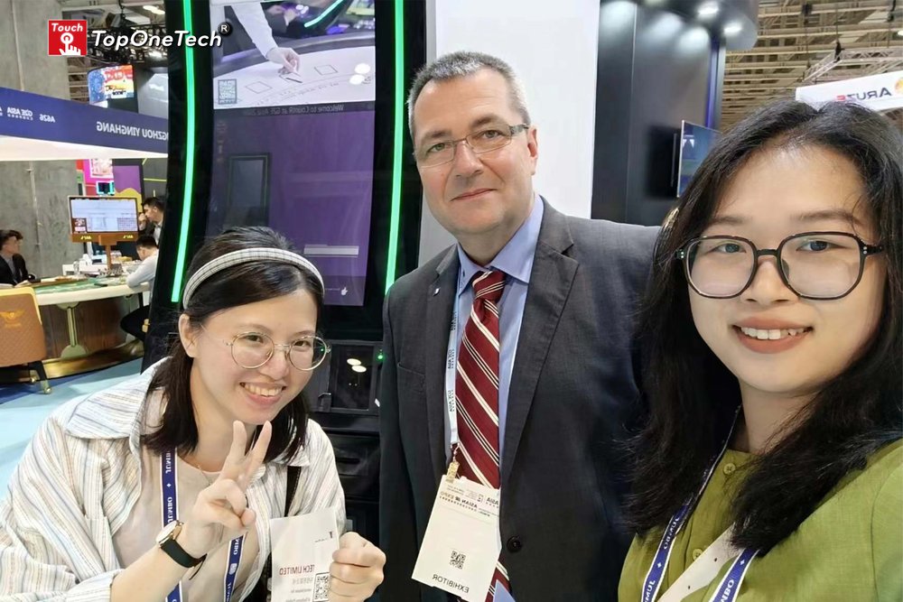 Macau G2E Asia Exhibition : TOP ONE TECH Sales Team Visits - China's ...