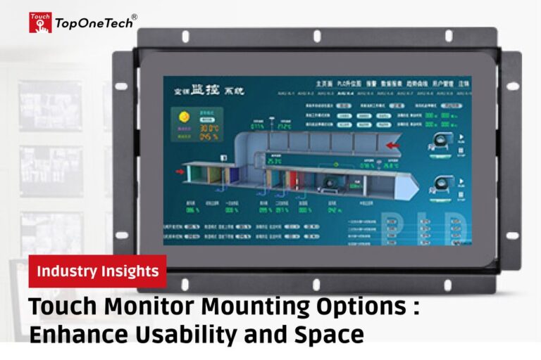 Touch Monitor Mounting Options: Enhance Usability and Space - China's ...