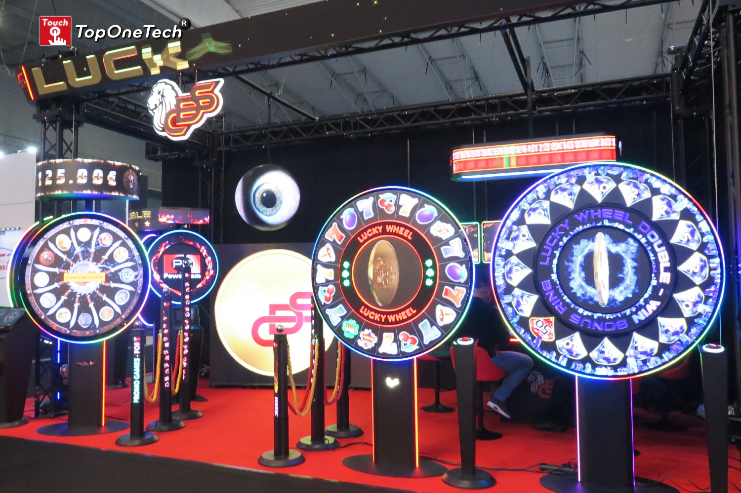 Top One Tech at ICE Barcelona: Touch Monitor for Gaming Industry ...